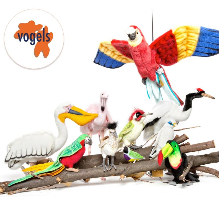 Natuurgetrouwe pluche dieren op ware grootte op voorraad - Hansa ...