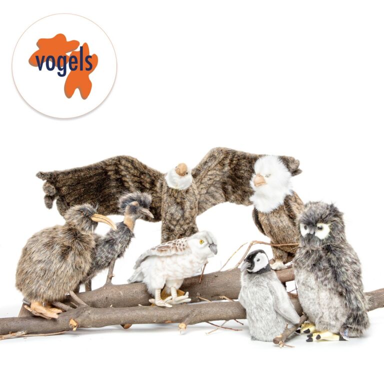 Natuurgetrouwe pluche dieren op ware grootte op voorraad - Hansa ...