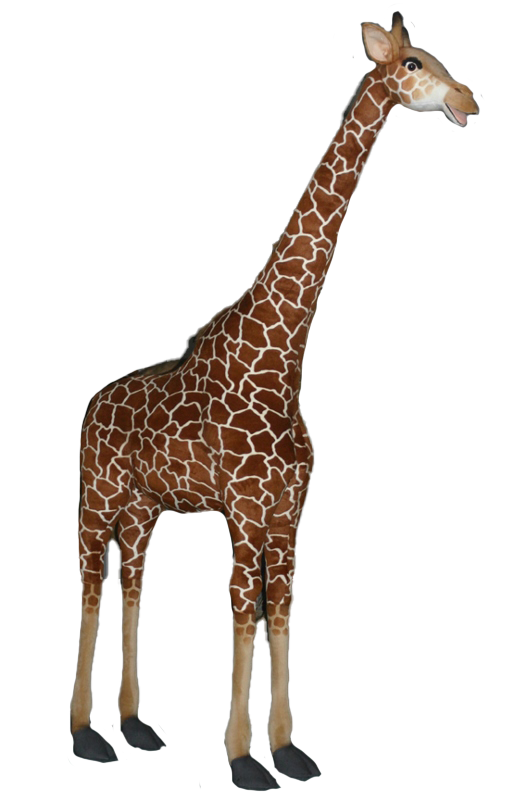 Animatronic Giraffe 280 cm hoog - levensechte pluche dieren - Hansa ...