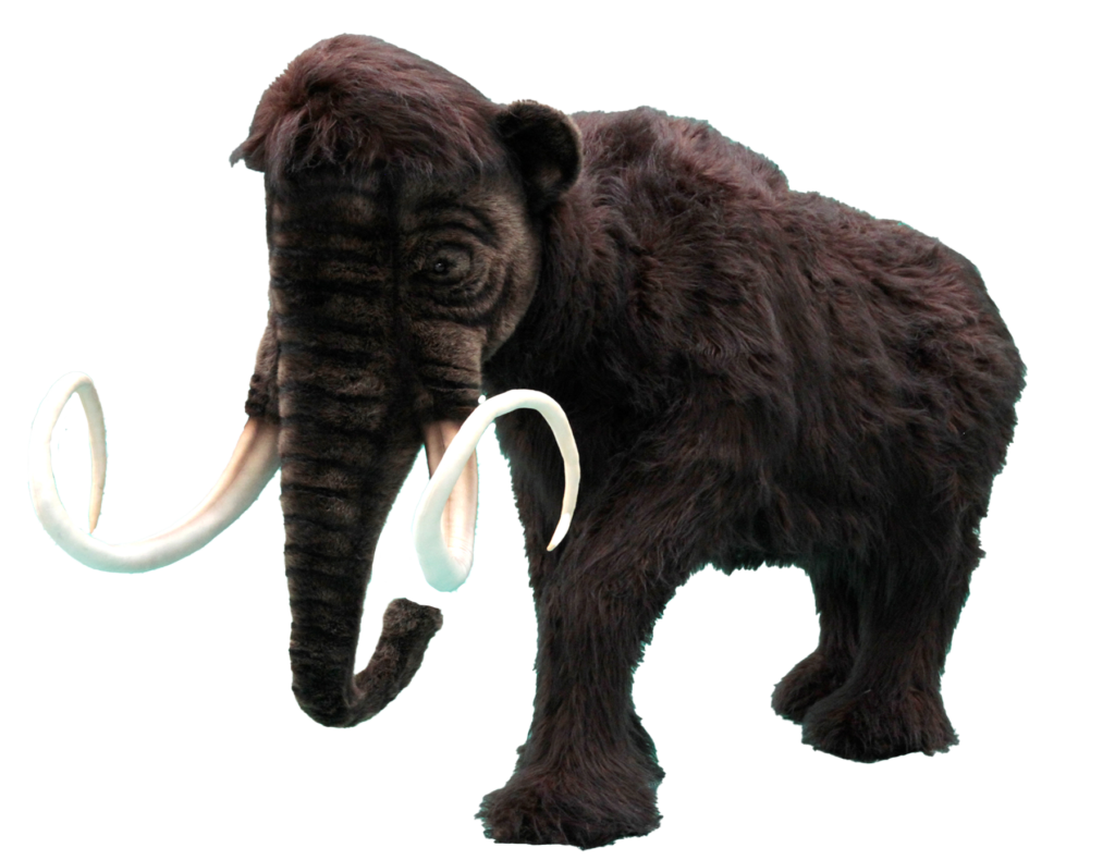 Animatronic Mammoet 225 cm lang - levensechte pluche dieren - Hansa ...